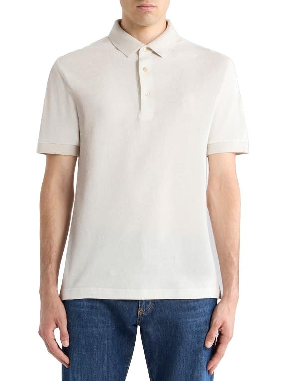 ETRO roma cotton piqué polo